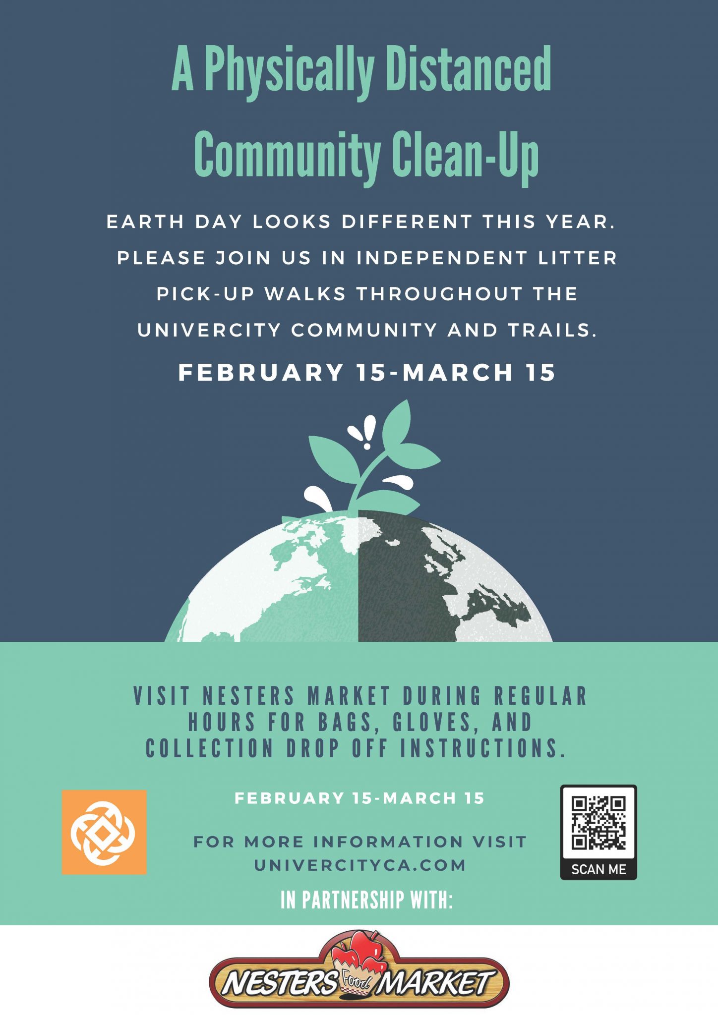 Community Clean Up February 15 – March 15 | University Highlands Elementary